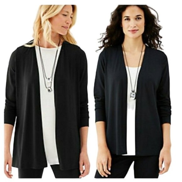 J. Jill | Sweaters | J Jill Wearever Collection Open Front Cardigan ...